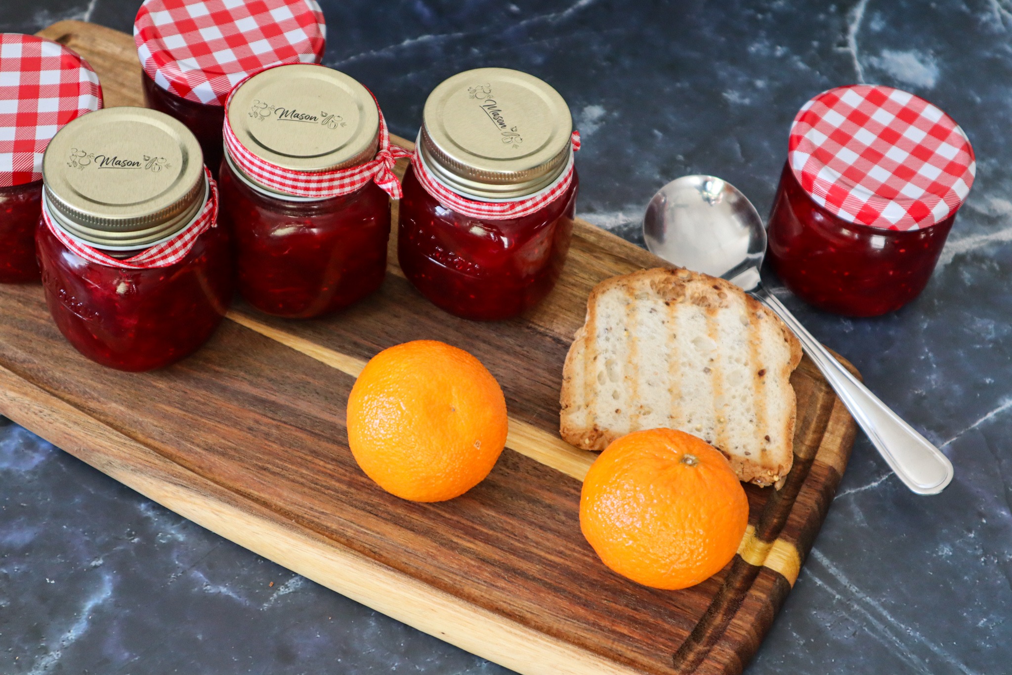 Strawberry Cranberry Jam (Canning Recipe) - Food And Mood Creations